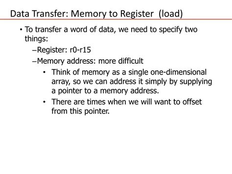 Ppt Arm Loadstore Instructions Powerpoint Presentation Free Download Id2149301