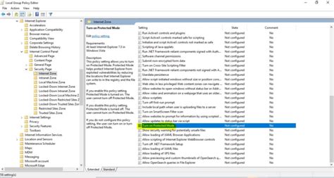 How To Disable Protected Mode In Internet Explorer Windows 10 Technoresult