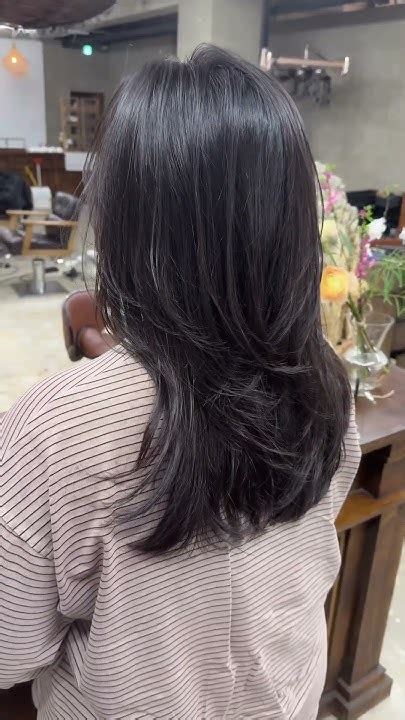 레이어드 감성 뿜뿜 제주미용실 제주서가 레이어드컷 Youtube