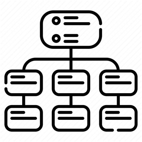 Infographic Chart Hierarchy Management Diagram Organization Structure Icon Download On
