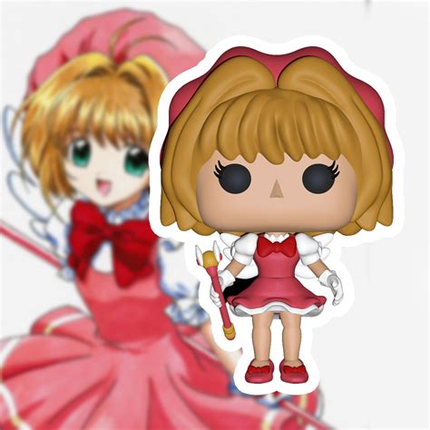 Stl File Funko Sakura Card Captor 🦸 ・3d Printing Idea To Download・cults
