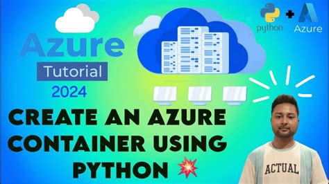 2 Create An Azure Container Using Python Youtube