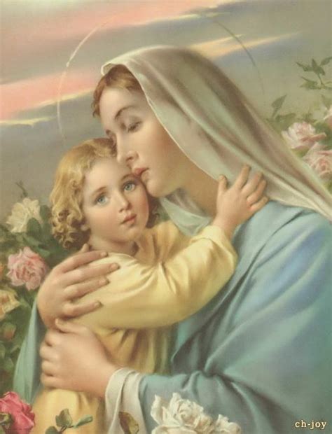 صور مريم العذراء مع الطفل يسوع