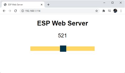 Esp8266 Pwm Web Server Demonstration F Random Nerd Tutorials