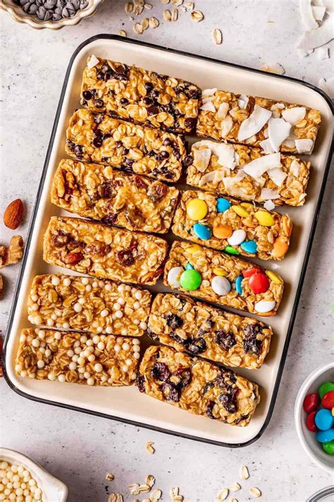 Healthy Granola Bars 3 Ingredients The Big Mans World