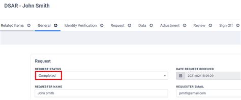 which automated emails are sent via the dsar module metacompliance