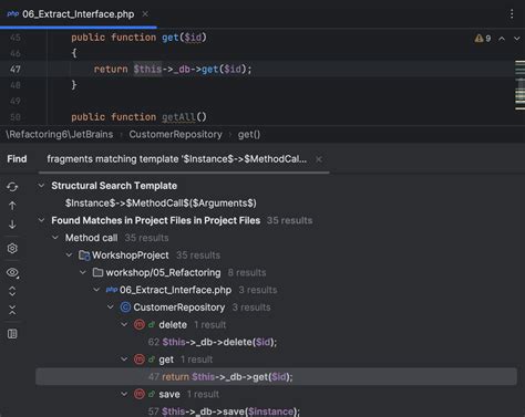 Structural Search And Replace Examples Phpstorm Documentation