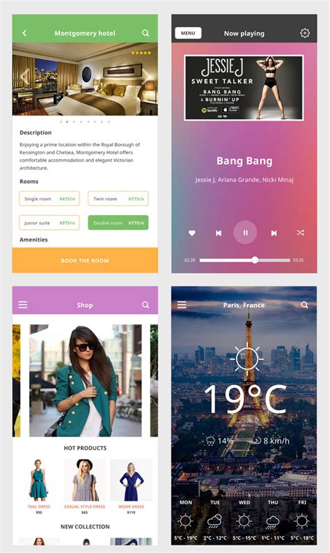 Best Free Psd Flat Ui Kits Designmaz