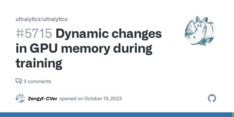 Dynamic Changes In GPU Memory During Training Issue Ultralytics Ultralytics GitHub
