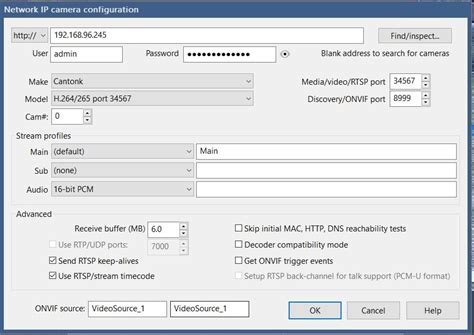 China Wifi Camera Cantonk H264 On Port 34567 Rzoneminder