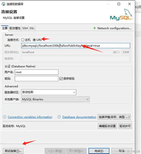 dbeaver连接数据库时出现public key retrieval is not allowed错误 dbeaver 报错 public
