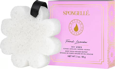 Spongelle French Lavender Wild Flower Buffer Body Scrubber