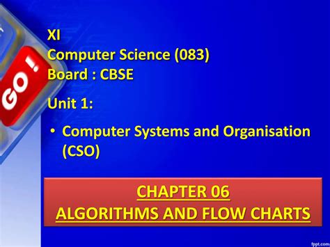 Chapter 4 Algorithms And Flow Chartspptx
