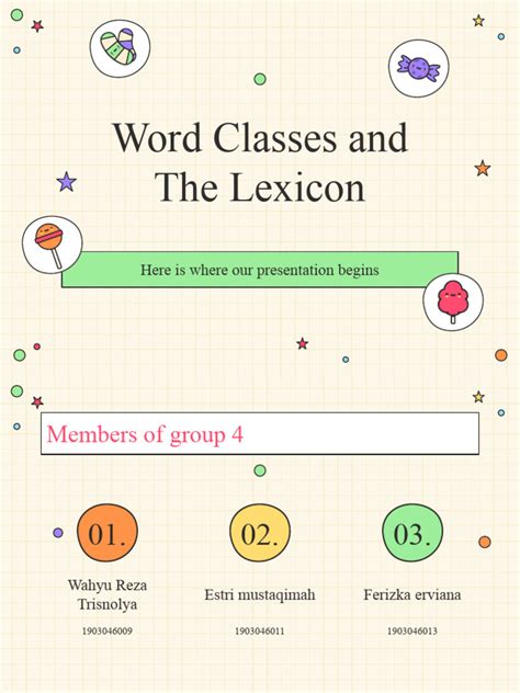 syntax word classes and the lexicon pdf word part of speech