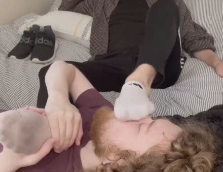 Sniffing Stinky Socks Video Thisvid Com