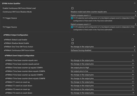 Tms320f28379d Enabling Phase Shift Control With Phase Shift Of 0 Creates Asymmetry In Pwm