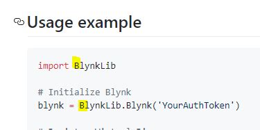 MicroPython Keep Getting AttributeError Module Object Has No Attribute Blynk Need Help