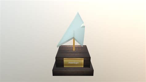 Alterego Trophy 3d Model By Ulissesmontarroyos [c14e4a5] Sketchfab