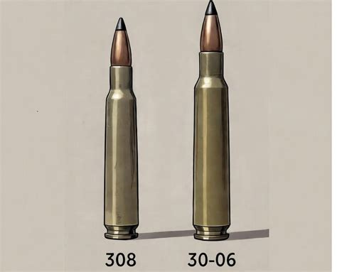 308 Winchester Vs 30 06 Springfield Ammo Comparison Gunopticslens