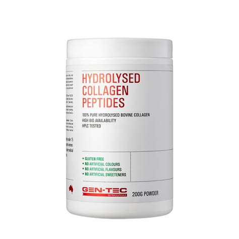 Hydrolysed Collagen Peptides Gen Tec Nutrition
