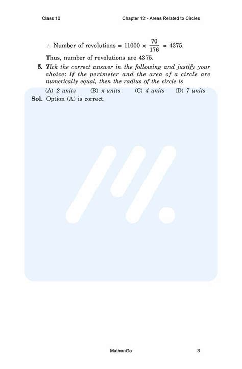 Ncert Solutions For Class 10 Maths Chapter 12 Exercise 121 Mathongo