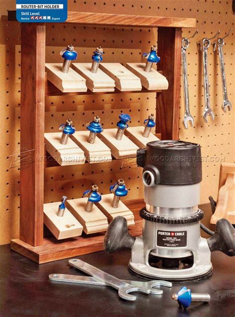 Router Bit Holder Plans • Woodarchivist Router Bit Holder Plans • Woodarchivist