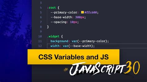 Woah CSS Variables JavaScript YouTube