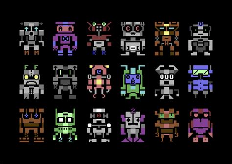 On Petscii Set Side B