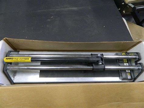 Brand New Looking Mattco Easy Score Tile Cutter In Box Wolfe Auction Realty LLC