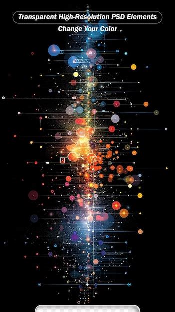 Premium Psd Molecular Structure Series Interplay Of Abstract Atoms On Abstract Background