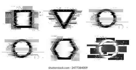 Vector Illustration Set Six Geometric Shapes Stock Vector Royalty Free 2477384009 Shutterstock