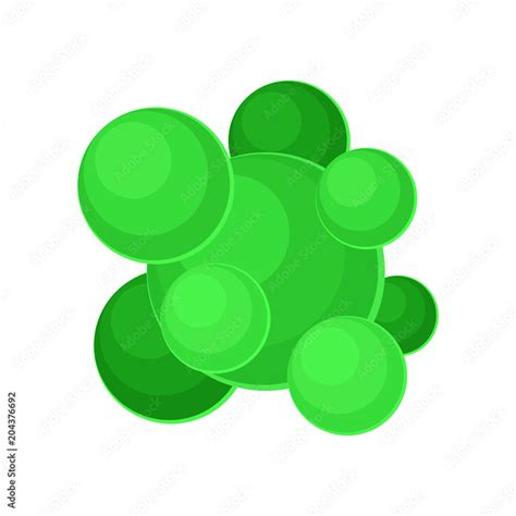 Structure Of Staphylococcus Aureus Bacteria Under Microscope Green Disease Causing