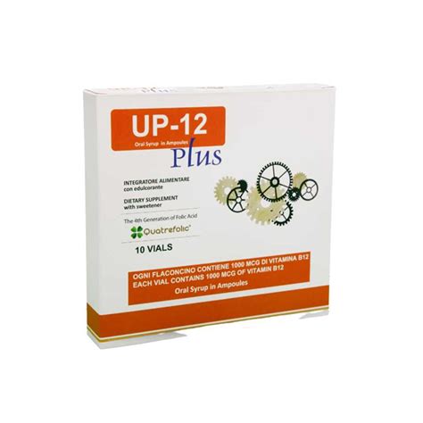 Up 12 Plus Oral Vial Vitamin B12 10 Vials Sifsaf