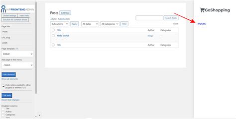 How To Setup The Frontend Dashboard Templates For OceanWP