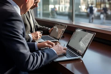 Premium Photo Tester And Developer Work With Laptop And Tablet