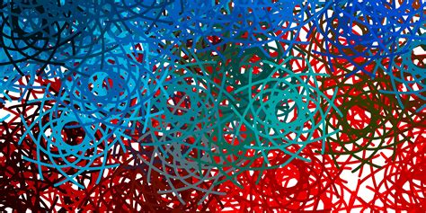 Light Blue Red Vector Background With Random Forms 2537111 Vector Art At Vecteezy