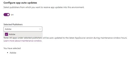 Enabling Automatic Updates For Third Party AppSource Apps Strategy Limited
