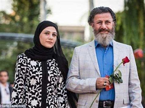 بهرام عظیمی بیوگرافی و عکس های بهرام عظیمی کاریکاتوریست و همسرش