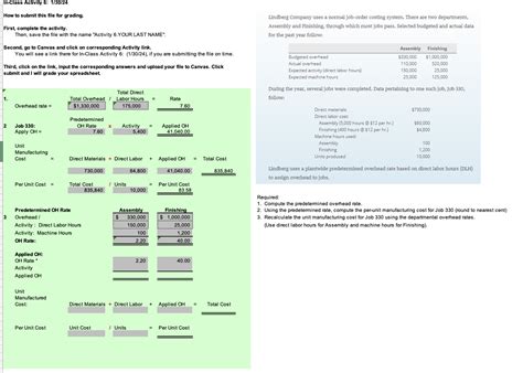 Solved In Class Activity 6 1 30 24How To Submit This File Chegg Com