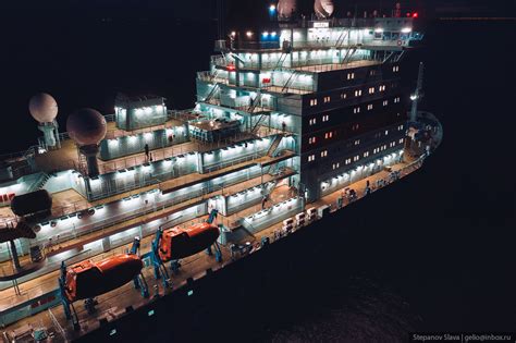 Ходовые испытания атомного ледокола «Урал — Teletype