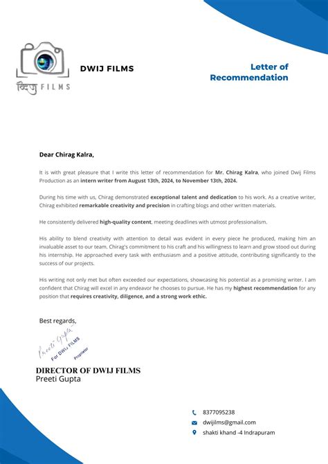 Internshipexperience Gratitude Professionalgrowth Dwijfilms