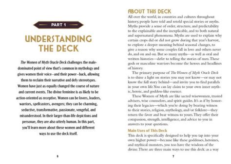 The Women Of Myth Oracle Deck Guidance And Insight From The Divine And