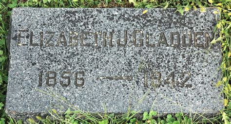 Elizabeth Jane Ward Gladden 1856 1942 Find A Grave Memorial