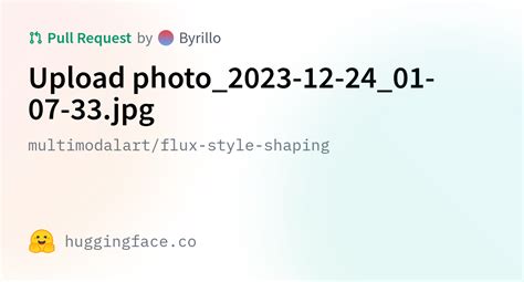 Multimodalart Flux Style Shaping · Upload Photo 2023 12 24 01 07 33 