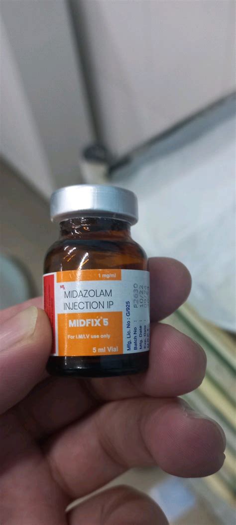 Fazil Ahmad Khan On Linkedin Midazolam Inj Produce Loss Of