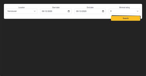 Booking App Vue Vite Codesandbox