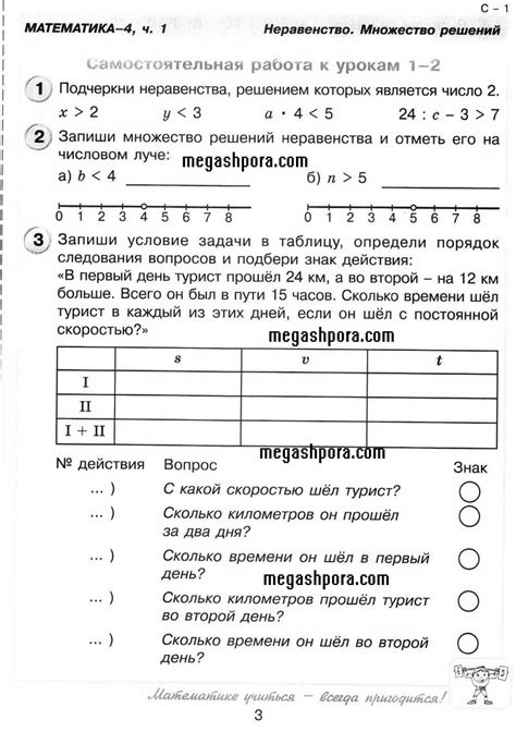 ГДЗ Математика 4 класс Петерсон, Горячева - Самостоятельные и ...