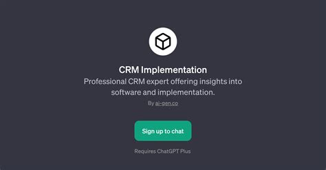 Crm Implementation Crm Consulting Taaft