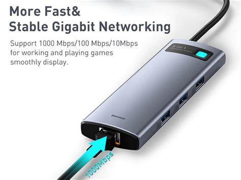 Baseus Usb Hub Type C To Hdmi Black Enterprise