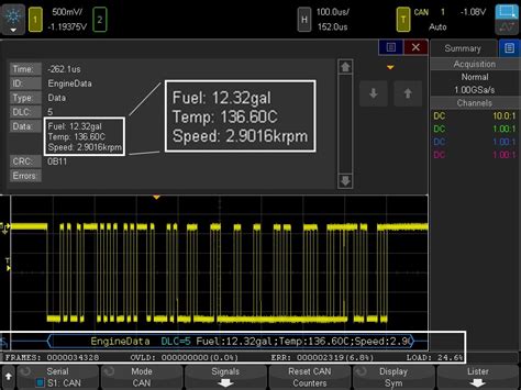 Dekodowanie Can Dbc Oraz Różnicowe Sondy Aktywne Przeznaczone Do Testowania Magistrali Can